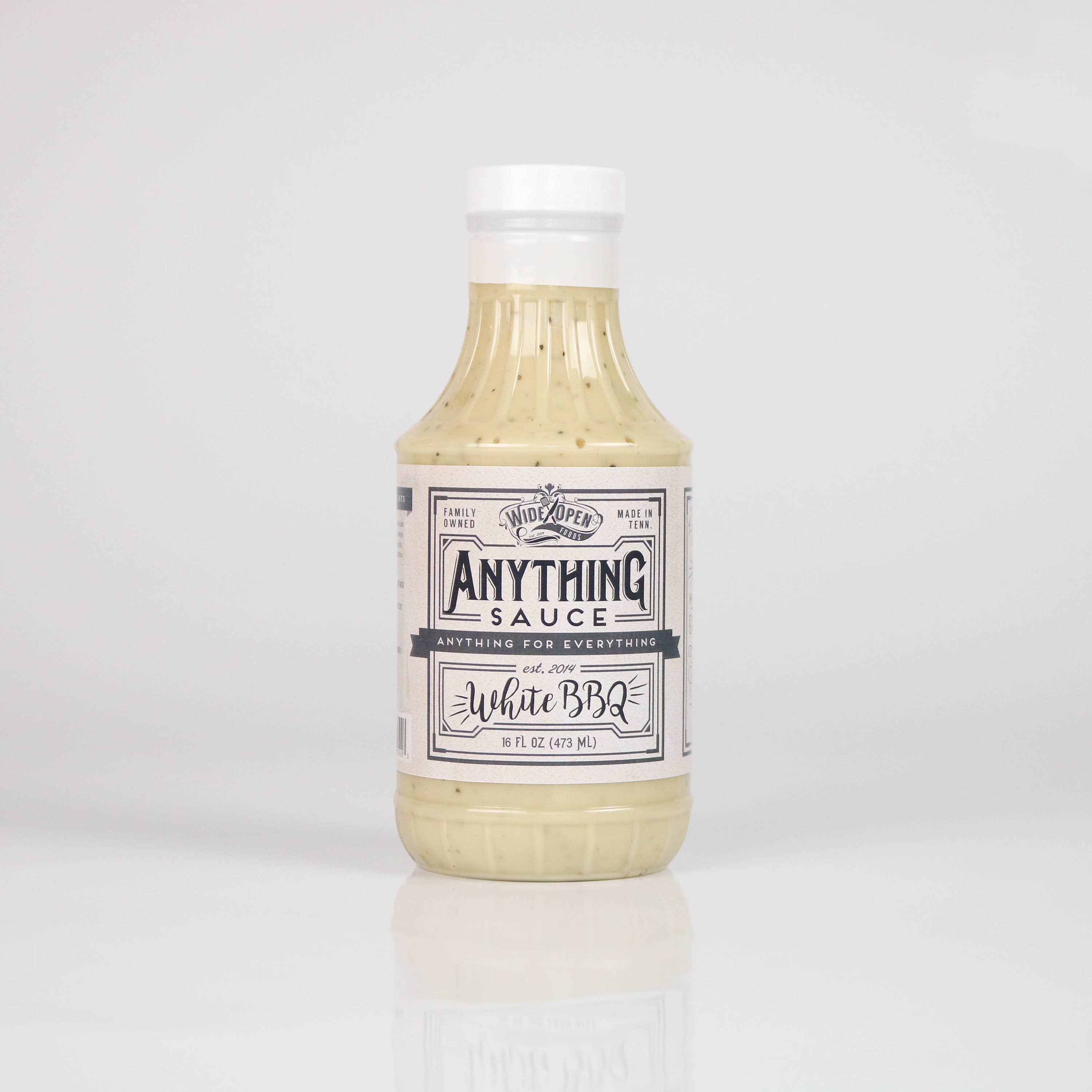 Wide Open Foods - White BBQ Anything Sauce | Eugenia’s General Store
